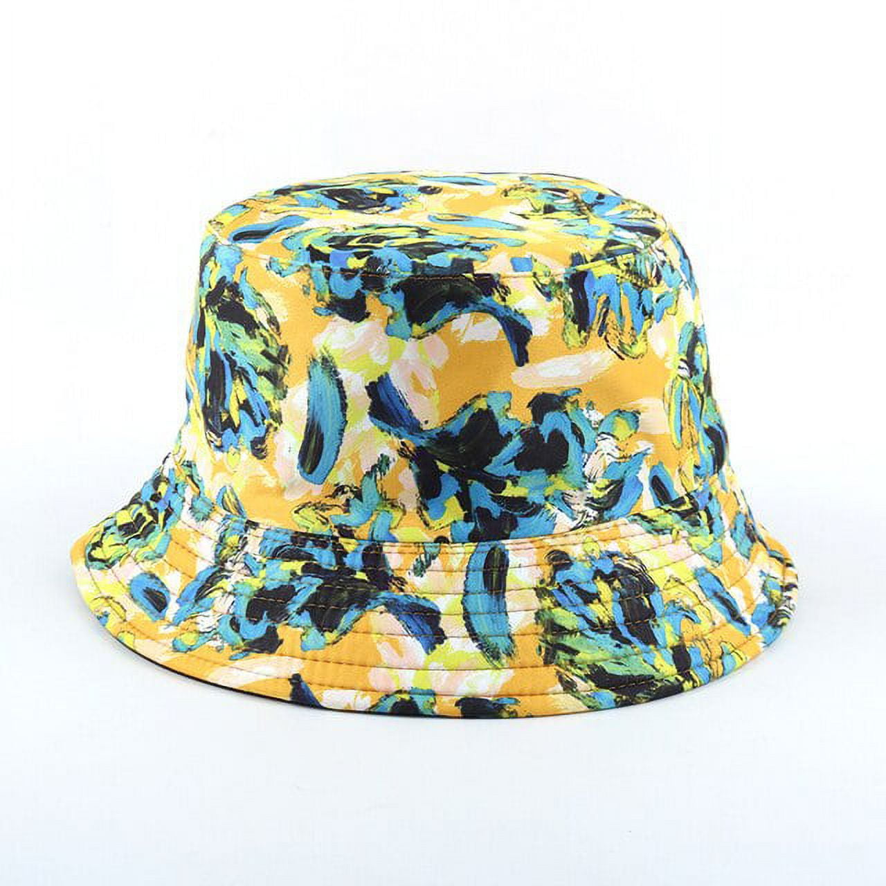 and Summer New Fruit Print Fisherman Hat Women's Basin Hats Beach ...