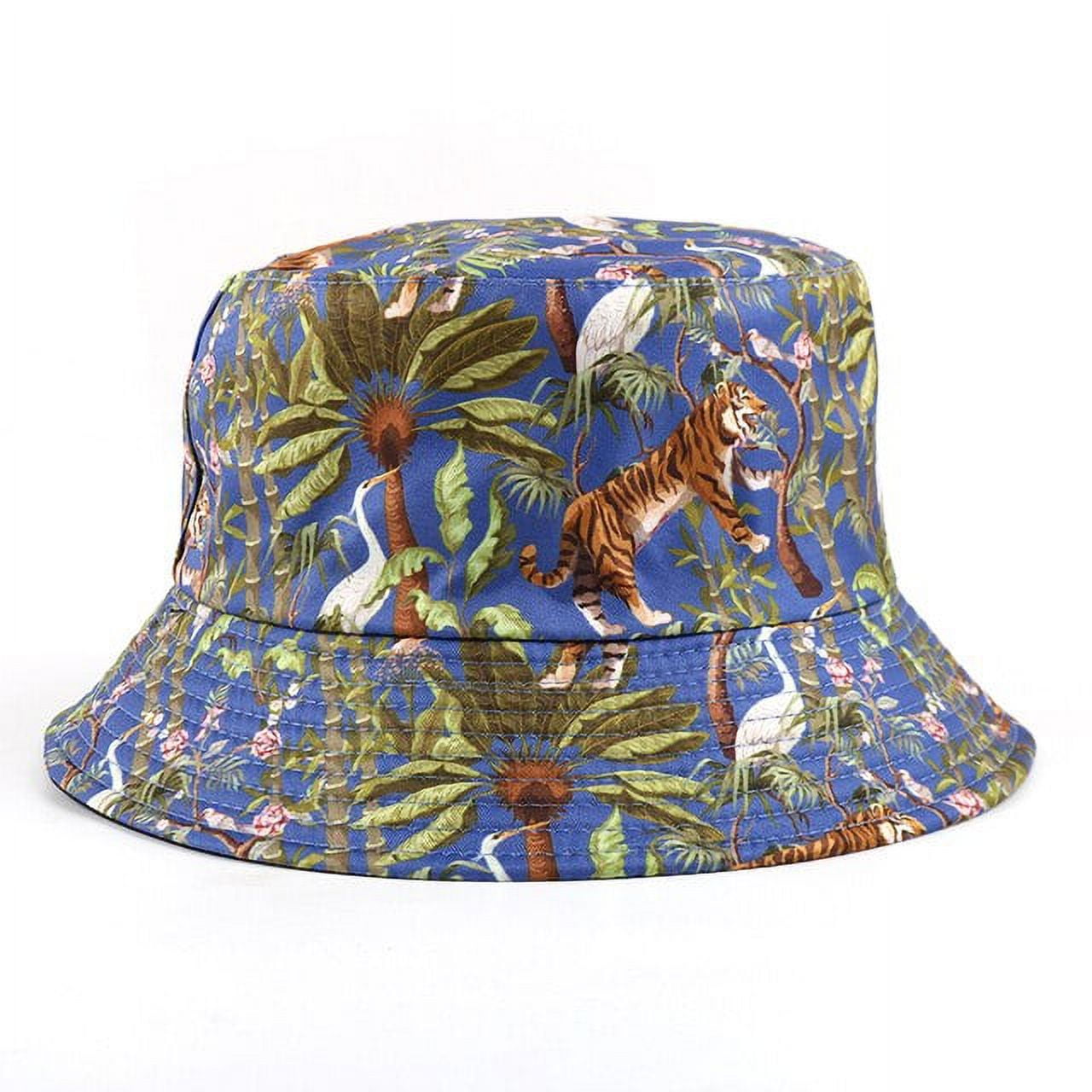 and Summer New Fruit Print Fisherman Hat Women's Basin Hats Beach ...