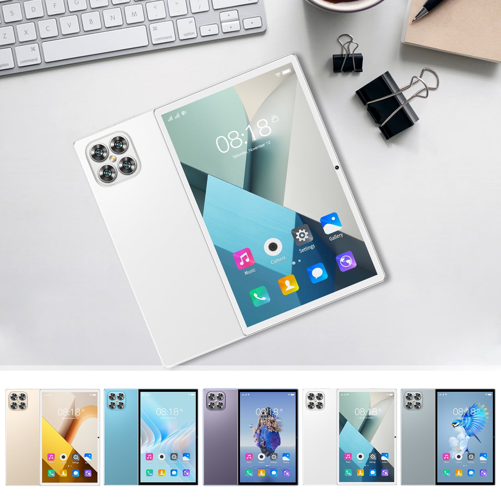 android Tablet, 10.1inch HD Screen, 2+16G RAM, WiFi Bluetooth, Voice ...