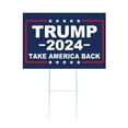 aneralied 2024 Yard Sign With H-Stakes - Double Sided 18x12 Inch ...