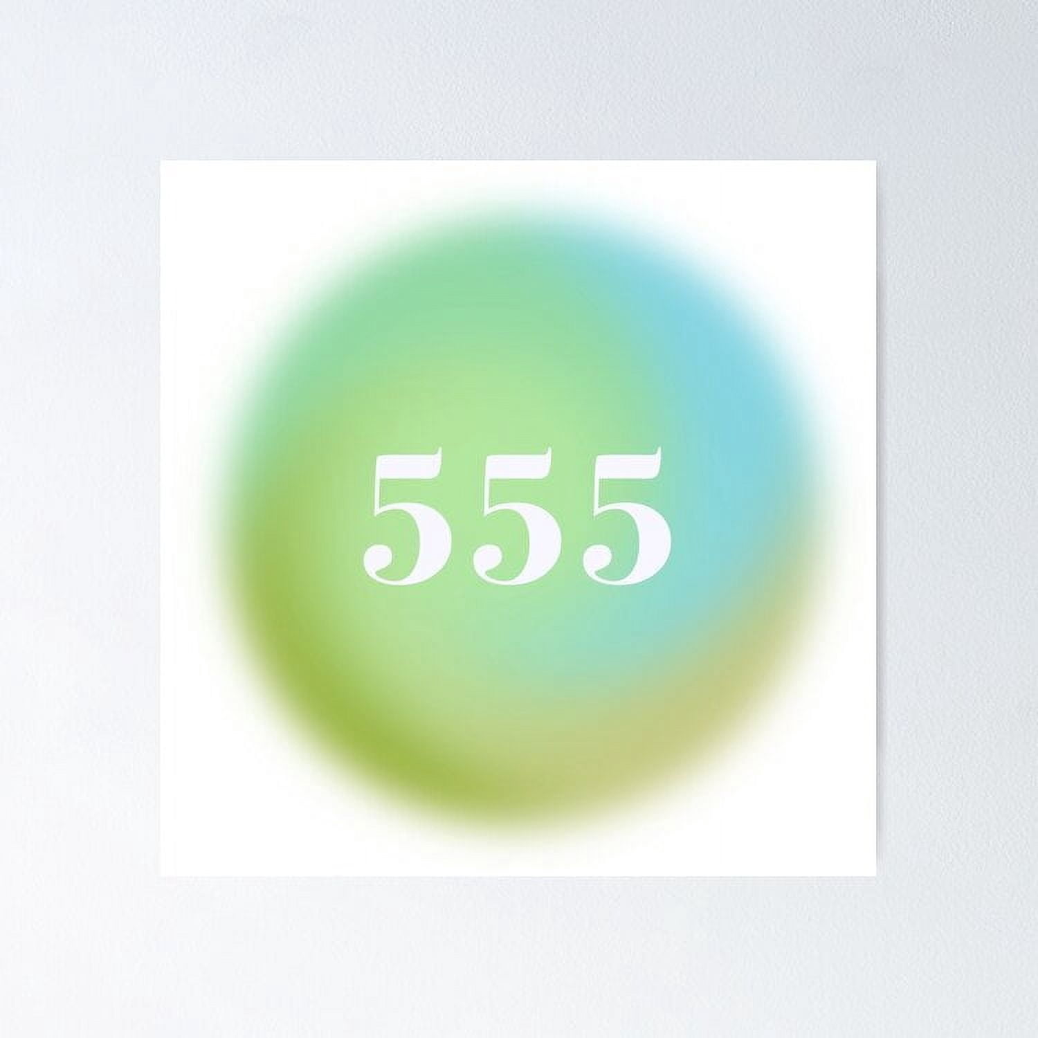 angel numbers 555 UNFRAMED Poster, 8x12 - Walmart.com