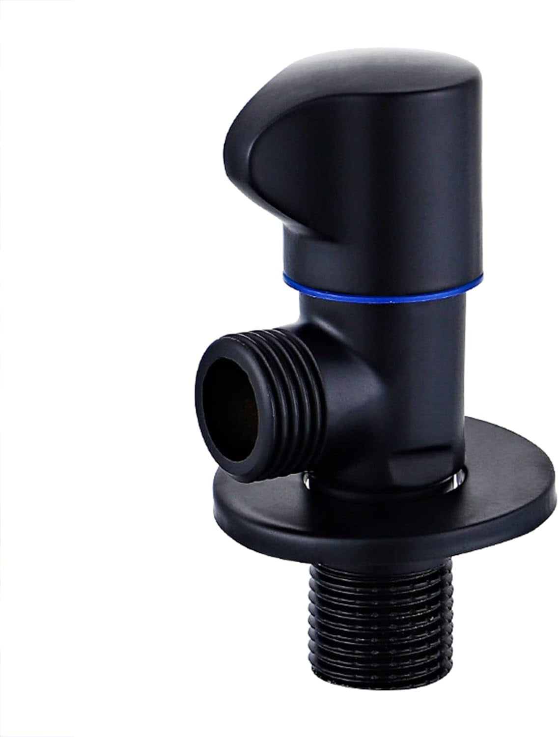 angle valve 1/2 x 3/8 matte black water valve 1/2 inch Valve Brass G1/2 ...