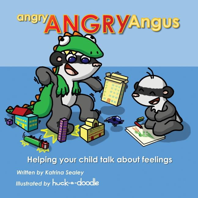 angry, ANGRY Angus : Helping your child talk about feelings (Paperback ...