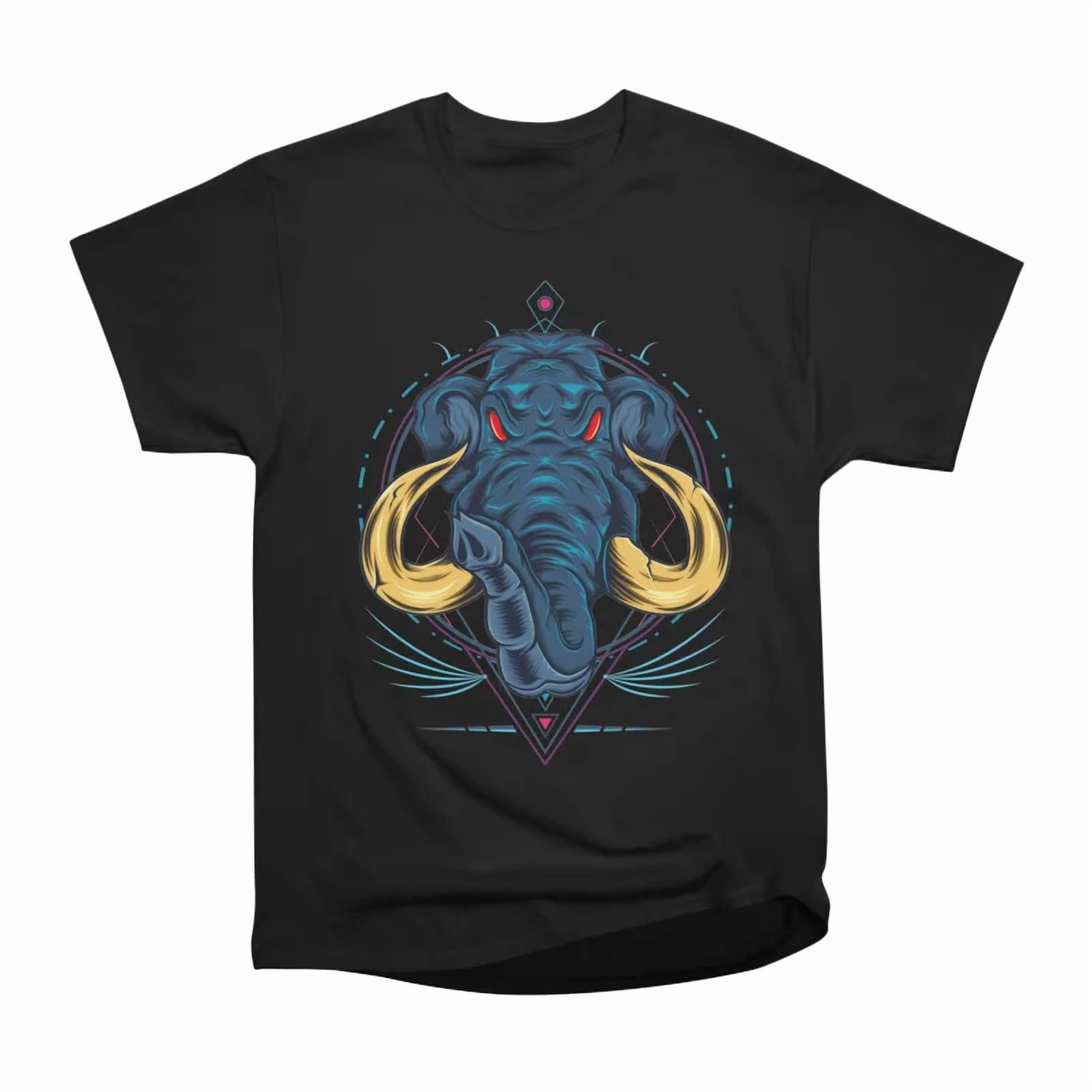 angry elephant design template T-Shirt Tee Gift For Him Merch For Her ...