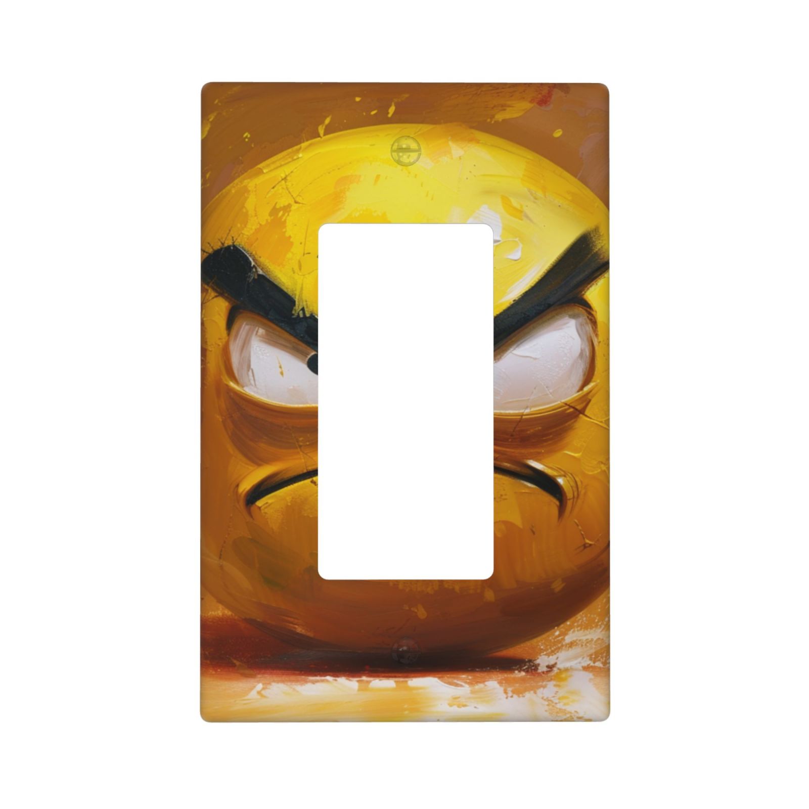 angry face bowl Switch Cover Decorative Wall Plate / 1-Gang / Standard ...