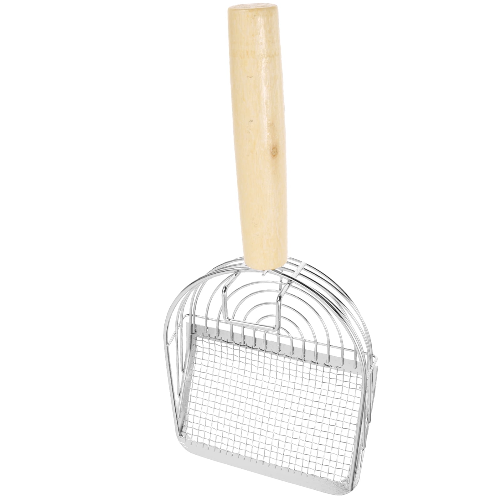 animal cat litter scoop sand sifter mesh metal scooper shovel stainless ...