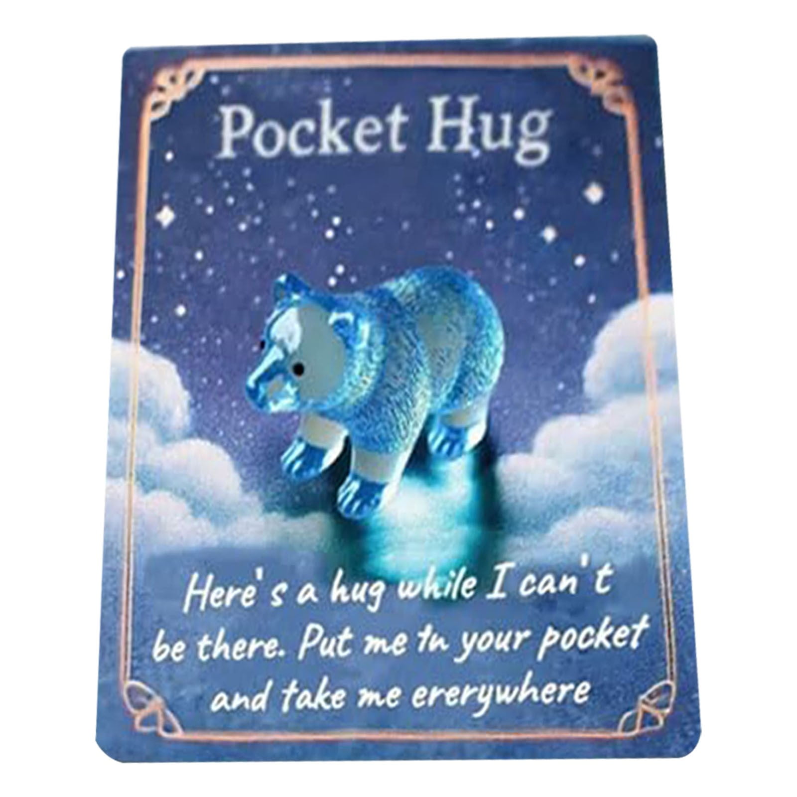 animal pocket hug gifts Pocket Hug Bulk Little Resin Animal Positive ...