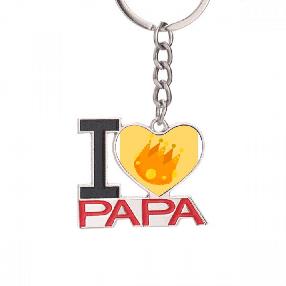 animation grace stephanie Keychain Metal Keyring Holder Love PAPA ...