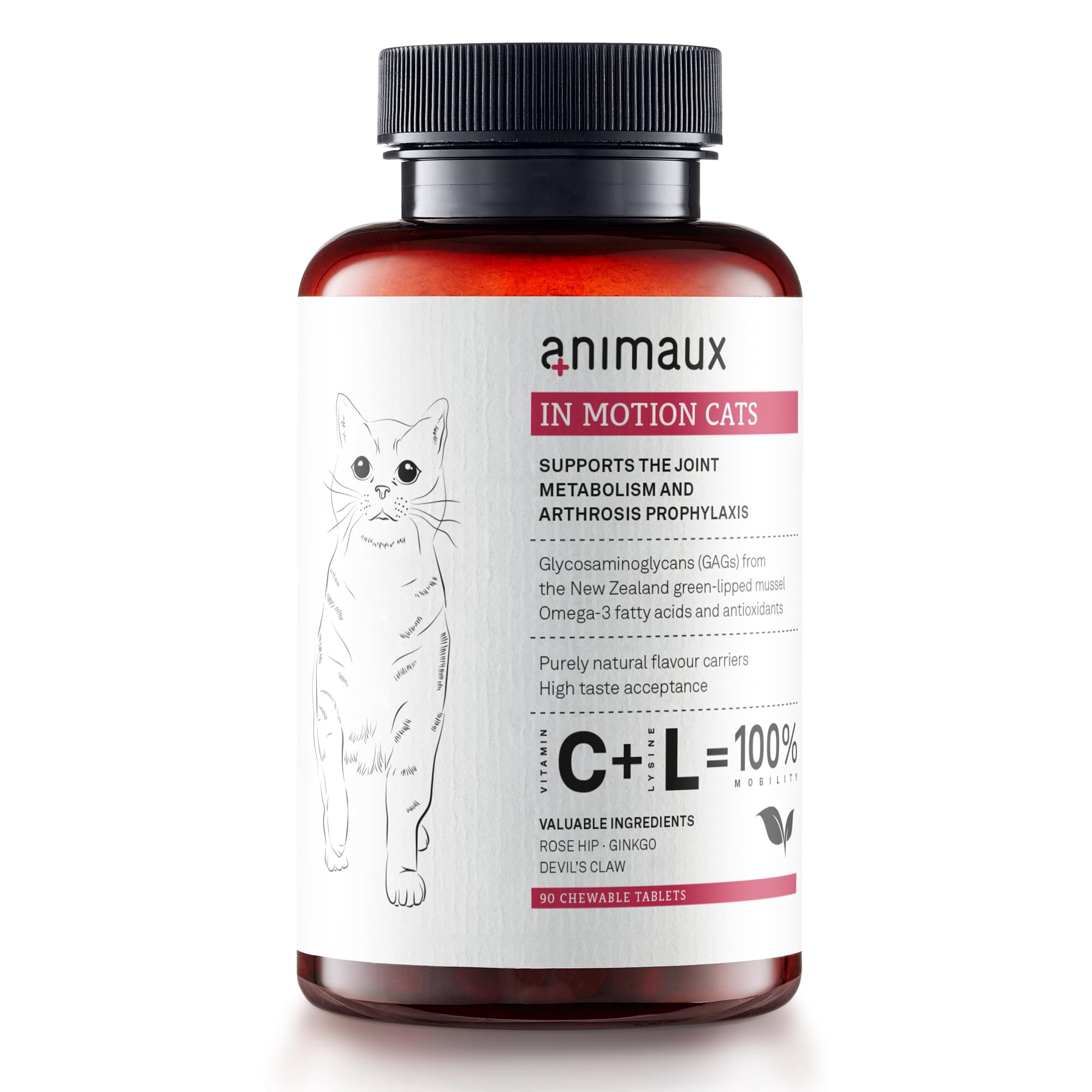 animaux - in Motion Cats, Green-lipped Mussel, Devil's Claw, Rose Hip ...