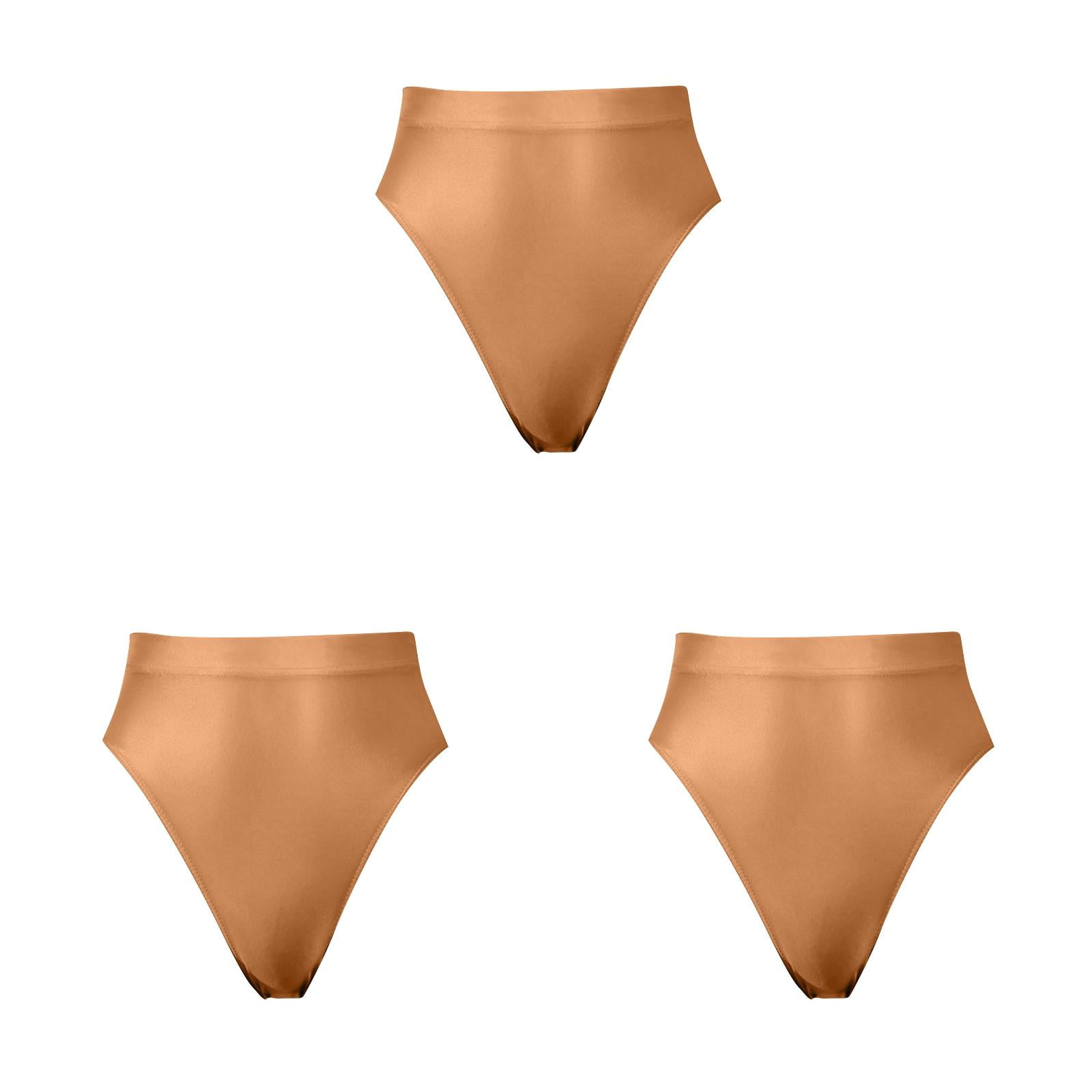 ansparent Women Cotton Panties Pack High Waisted Briefs SexyShort Panties Women and Smooth ...