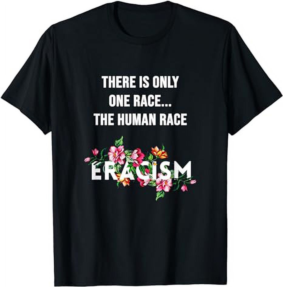 anti-racism uprising Human Rights "ERACISM" T-Shirt - Walmart.com