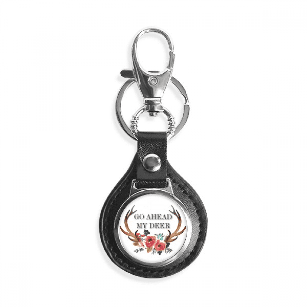 antlers advance encouflowers key link chain keyholder finder hook metal - Walmart.com