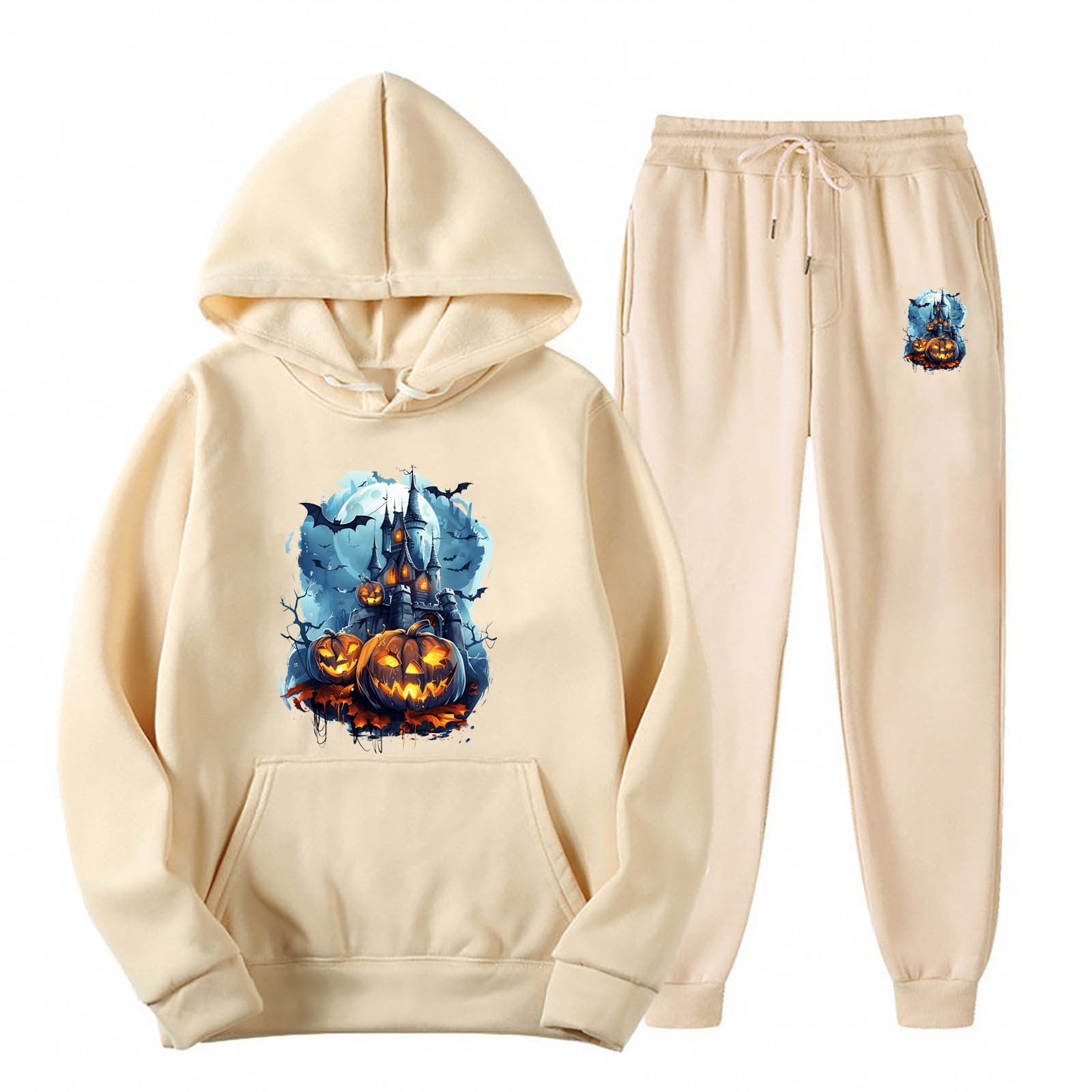 aohooy Hoodies for Women Set,Womens Sweatsuits 2 Piece Sets Graphic ...