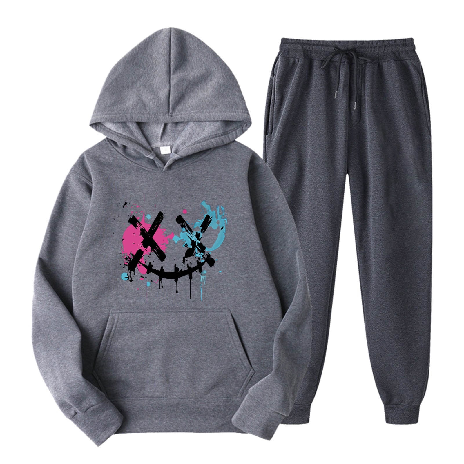 aohooy Matching Hoodie and Sweatpants Women,Two Piece Sets for Women ...