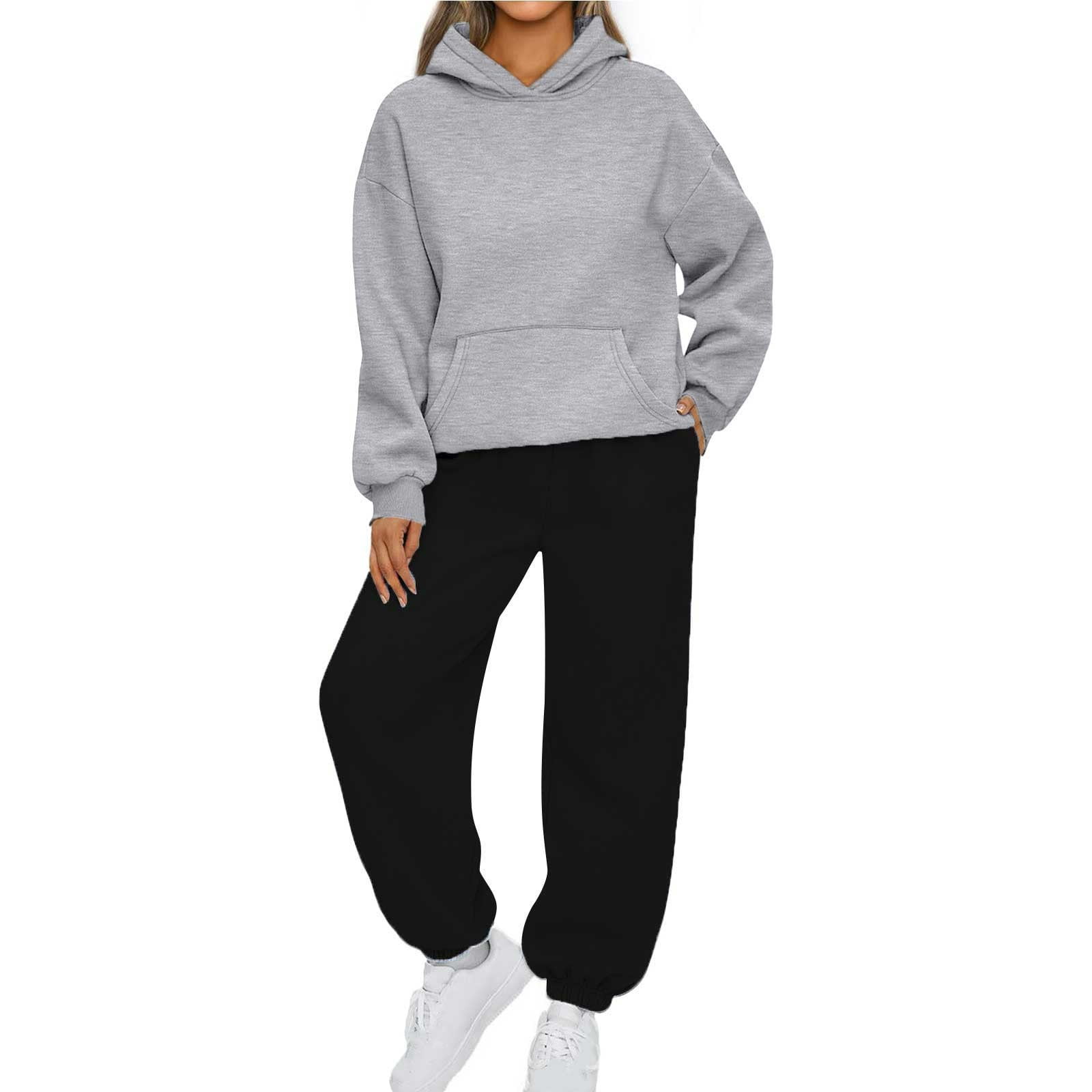 aohooy Sweat Sets for Women Lounge Sets for Women 2 Piece Sets Sweat ...