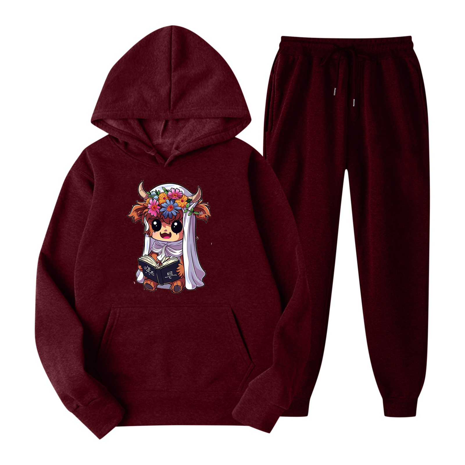 aohooy Sweat Suit for Women 2 Piece Set Hoodie,Women Sweatsuits 2 Piece ...