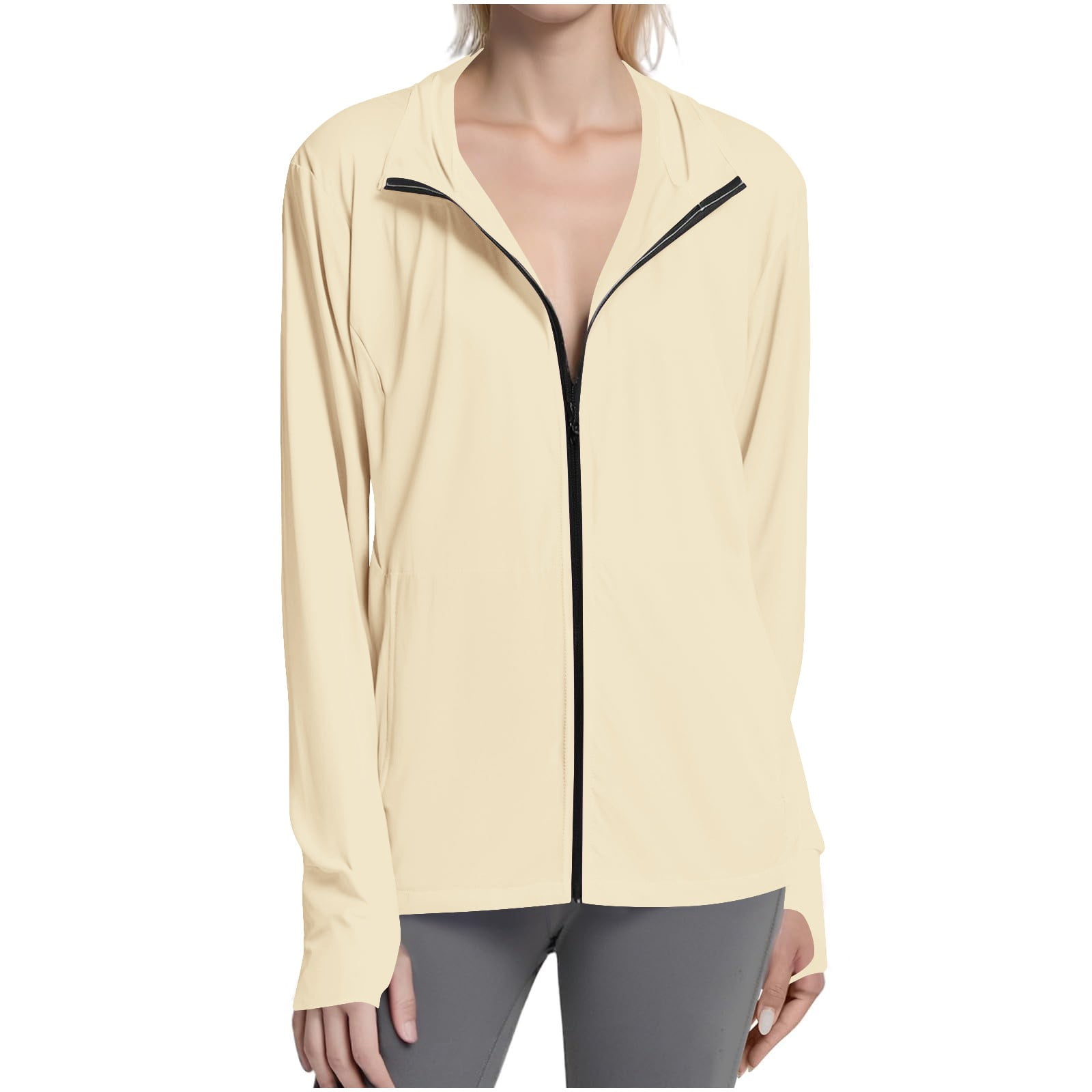 aohooy Uv Jacket Sun Protection for Women 2026 Lightweight Dri Fit Long ...
