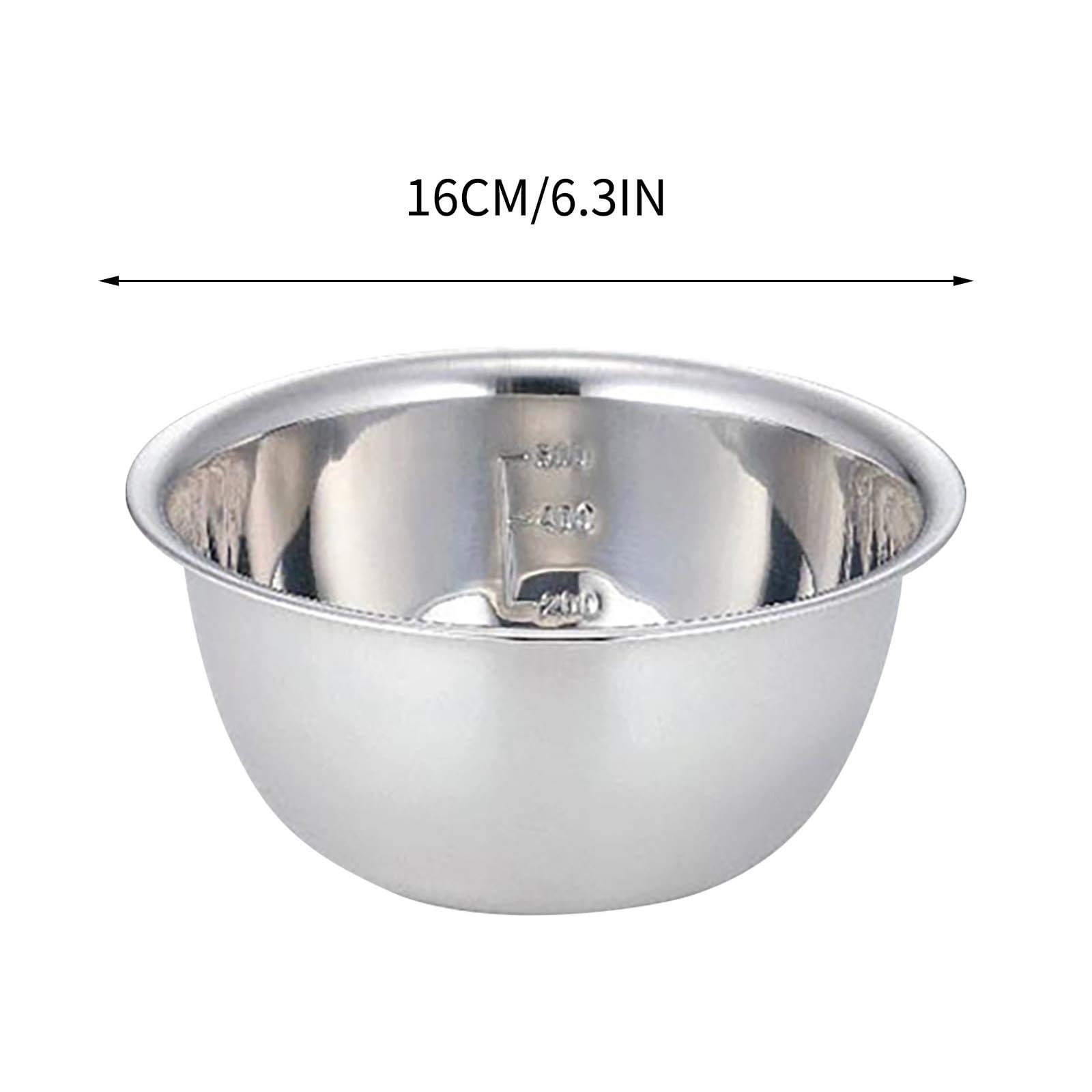 aoksee 1 pack Thicker Stainless Steel Mixing Bowls,Metal Bowels,Pet ...