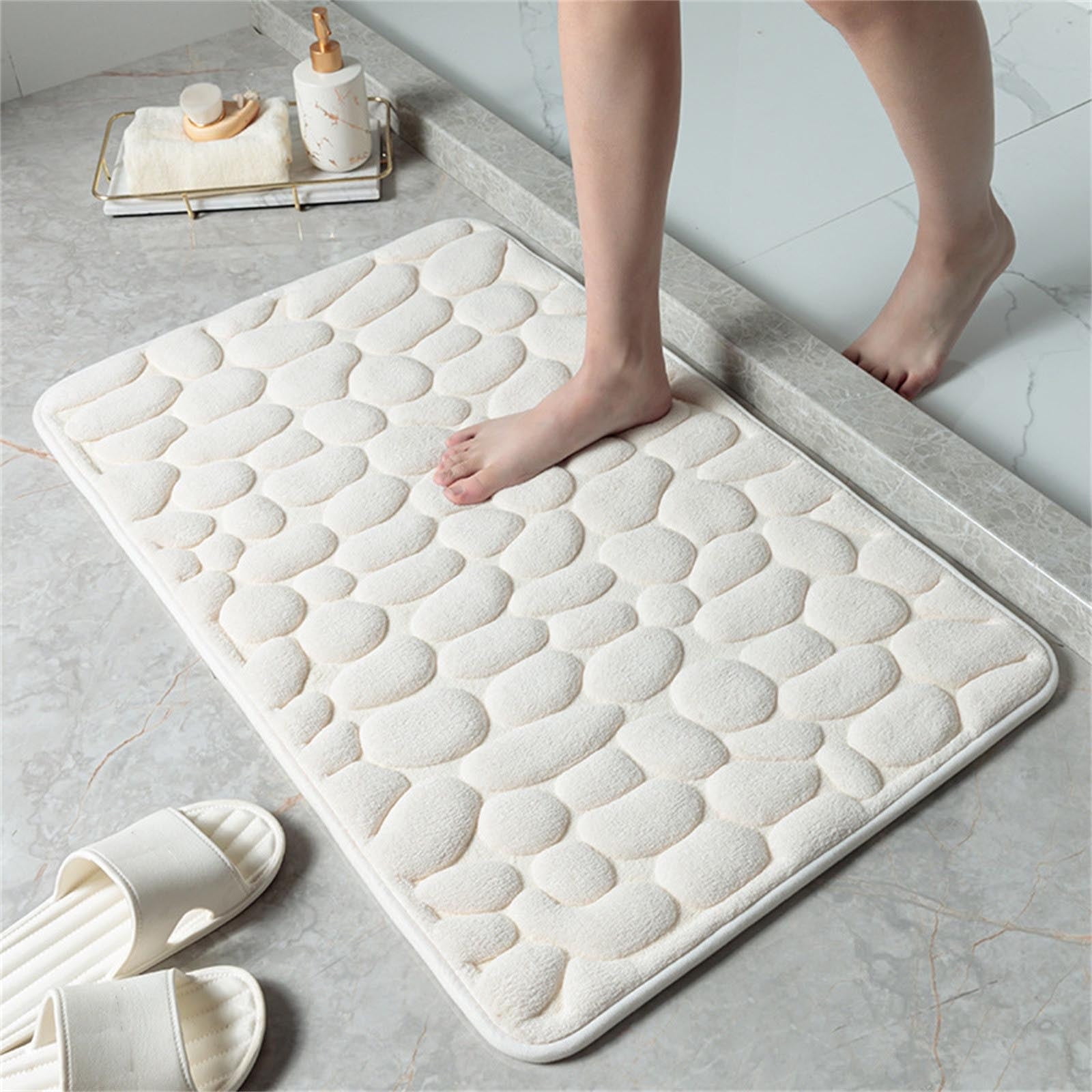aoksee Bathroom Rugs Mat, Household Embossed Doorway Carpet Doormat ...
