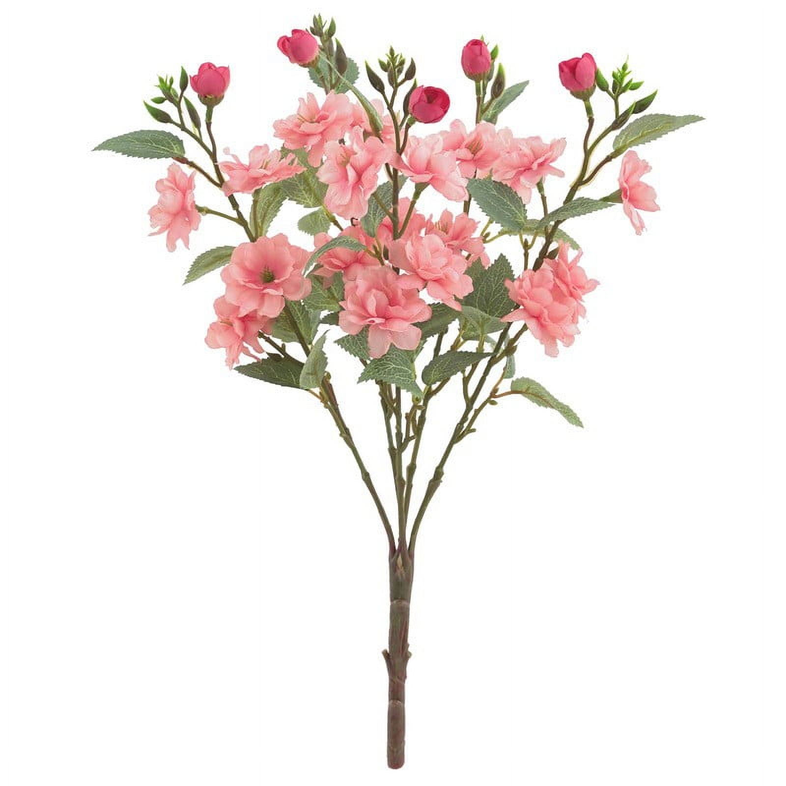 aoksee Home Decor, Simulated Flower 5-fork Large Bunch Of Roses Living ...