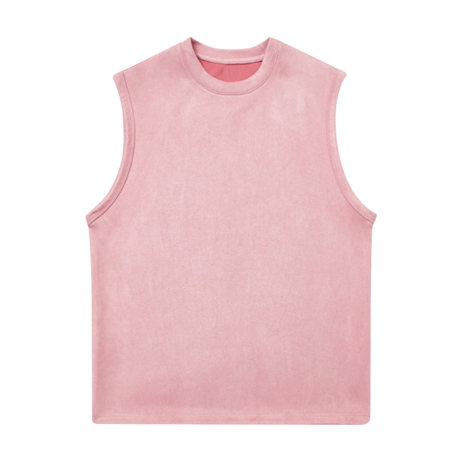 aoksee Mans Fashion Tops Clearance Clothes Vintage Solid Color Casual ...