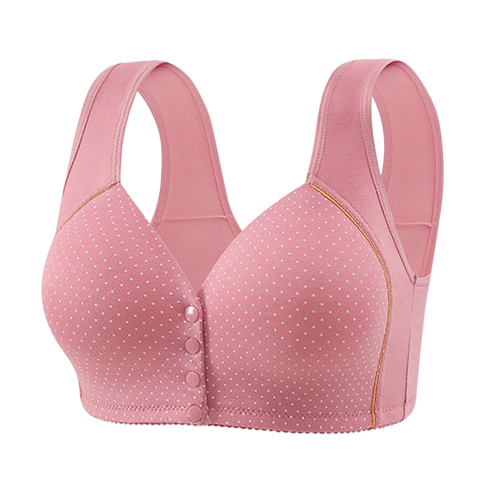 Gufahion Wireless Front Close Push Up Bras, Seamless Bra Plus Size ...