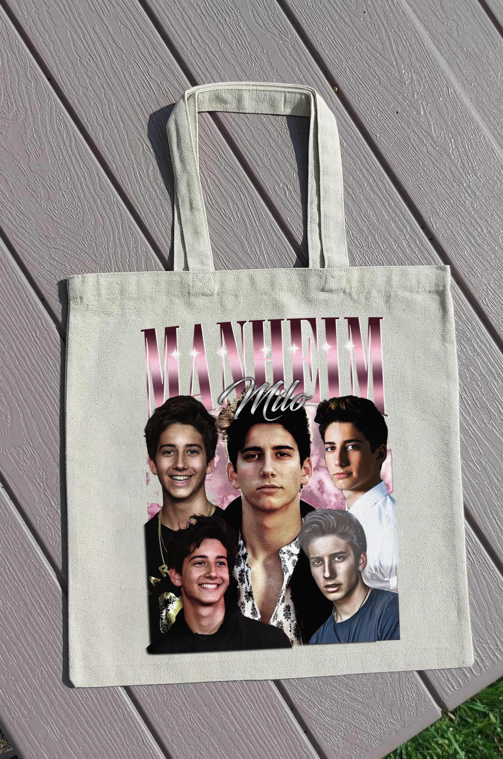 aot Bags, Milo Manheim Vintage Tote Bag, Homage Retro 90s Graphic ...