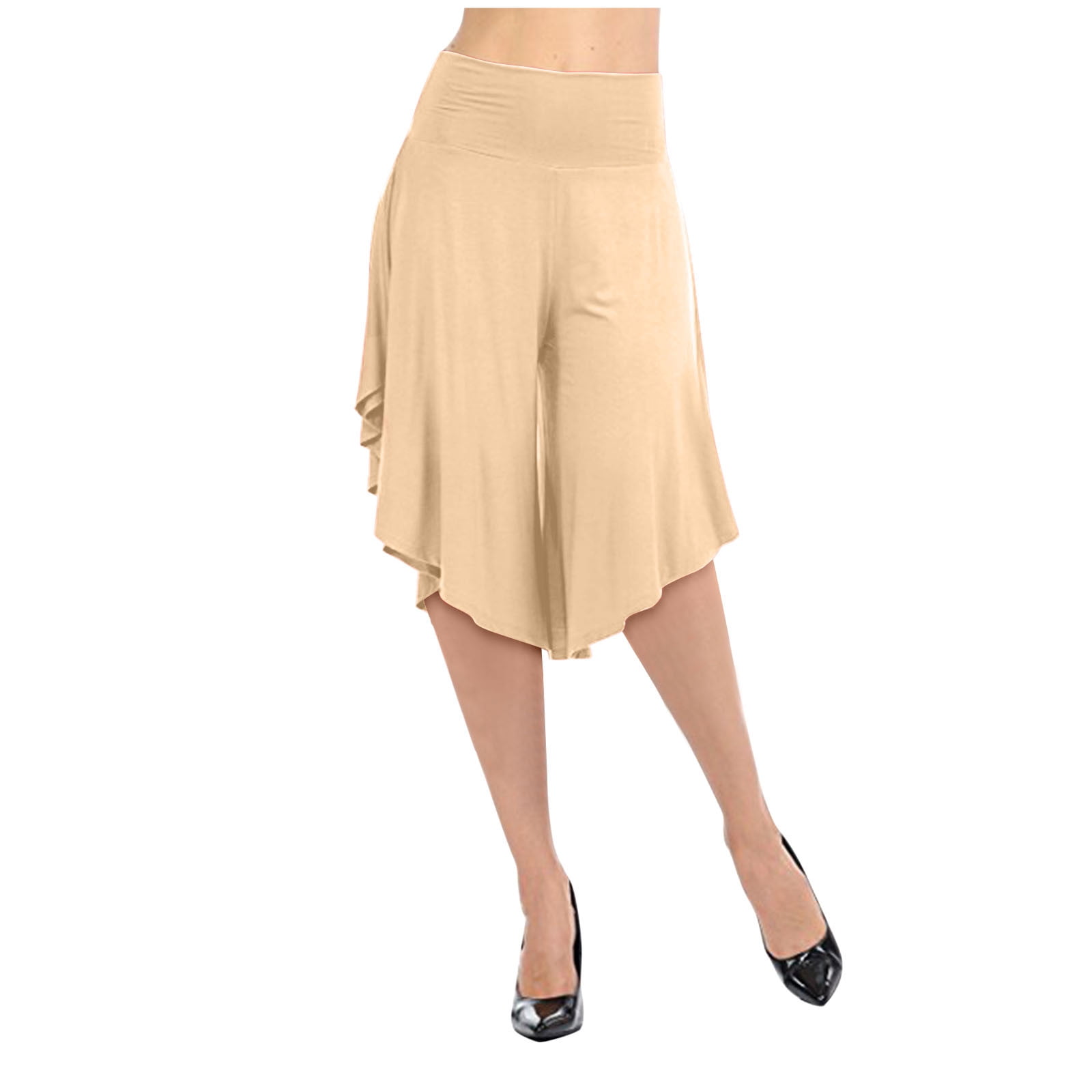 aozhong High Waist Pant for Women - Women's Solid Color Loose Wide Leg ...