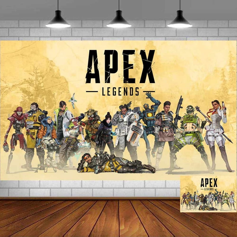 apex legends Backdrop Banner Party Supplies Poster Movie Theme Background for Photography Kids ...