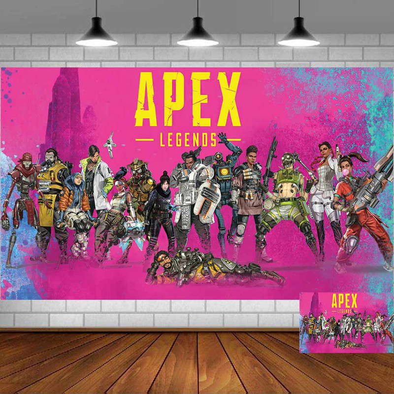 apex legends Backdrop Banner Party Supplies Poster Movie Theme ...