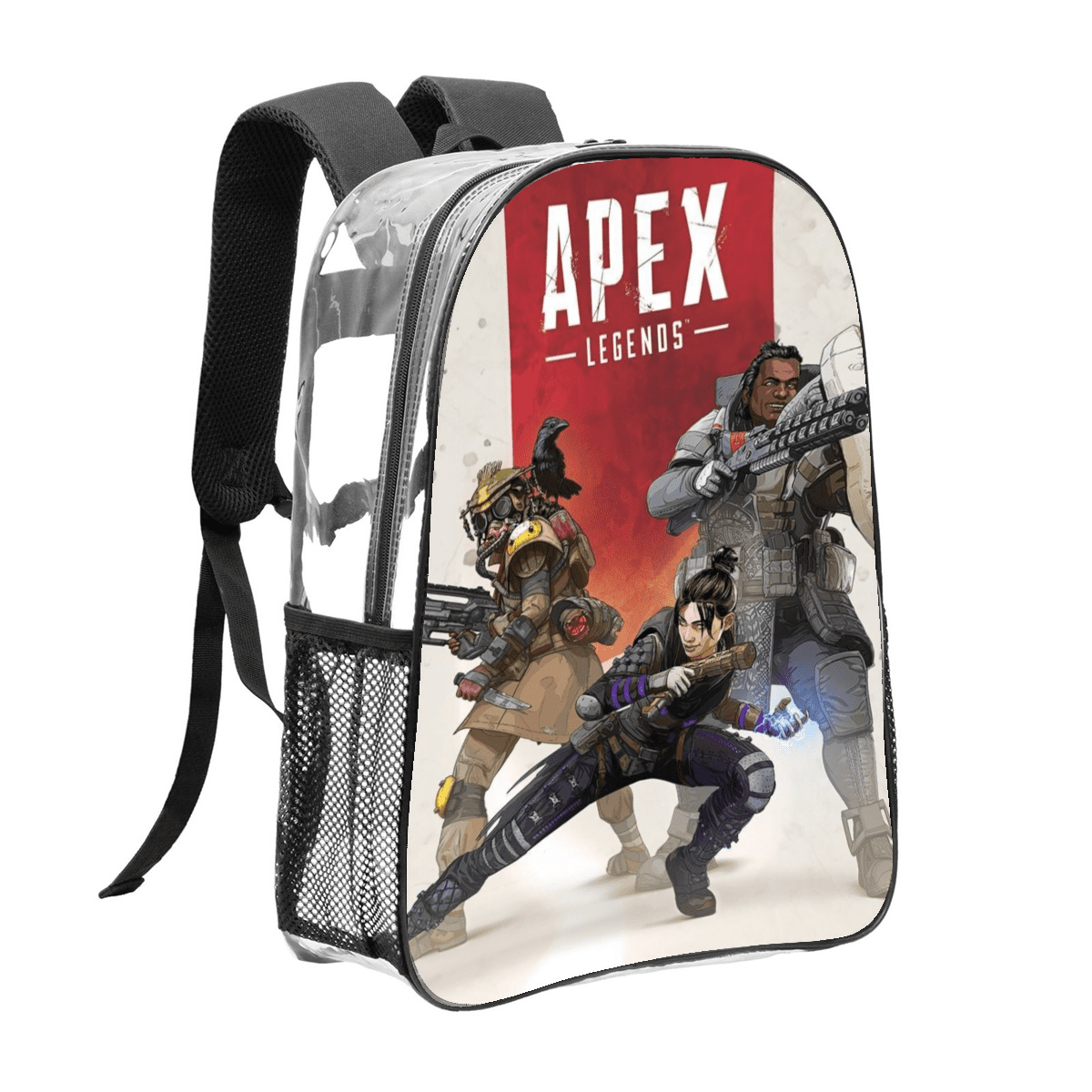 apex legends Pattern Transparent Backpack Lightweight And fashionable ...
