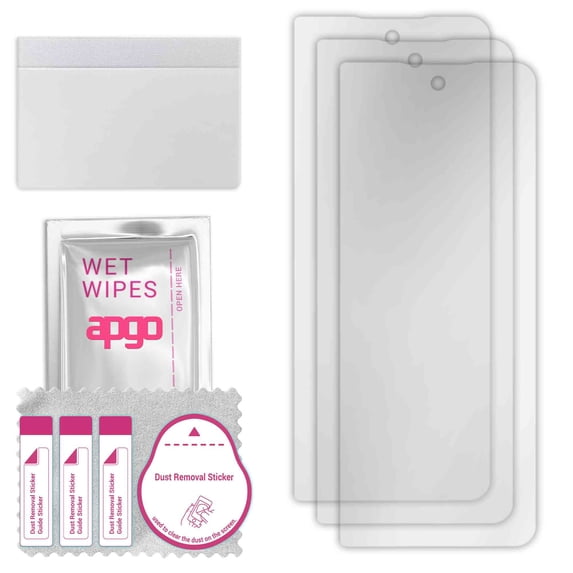 apgo [3-Pack] Hydrogel Ultra-Clear Screen Protector for Samsung Galaxy ...