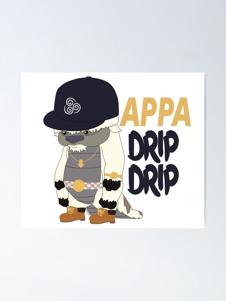 appa drip drip! Fashion Art Decor Frame - Walmart.com