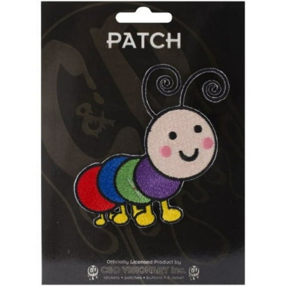 application animals rainbow caterpillar patch - Walmart.com