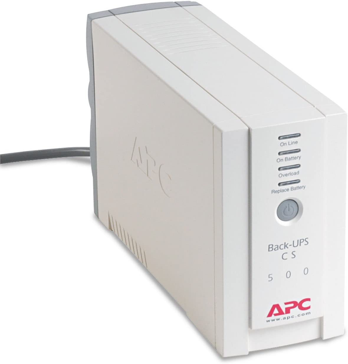 Apc Bk500 Bk500 Back-Ups Cs Battery Backup System, 6 Outlets, 500 Va ...