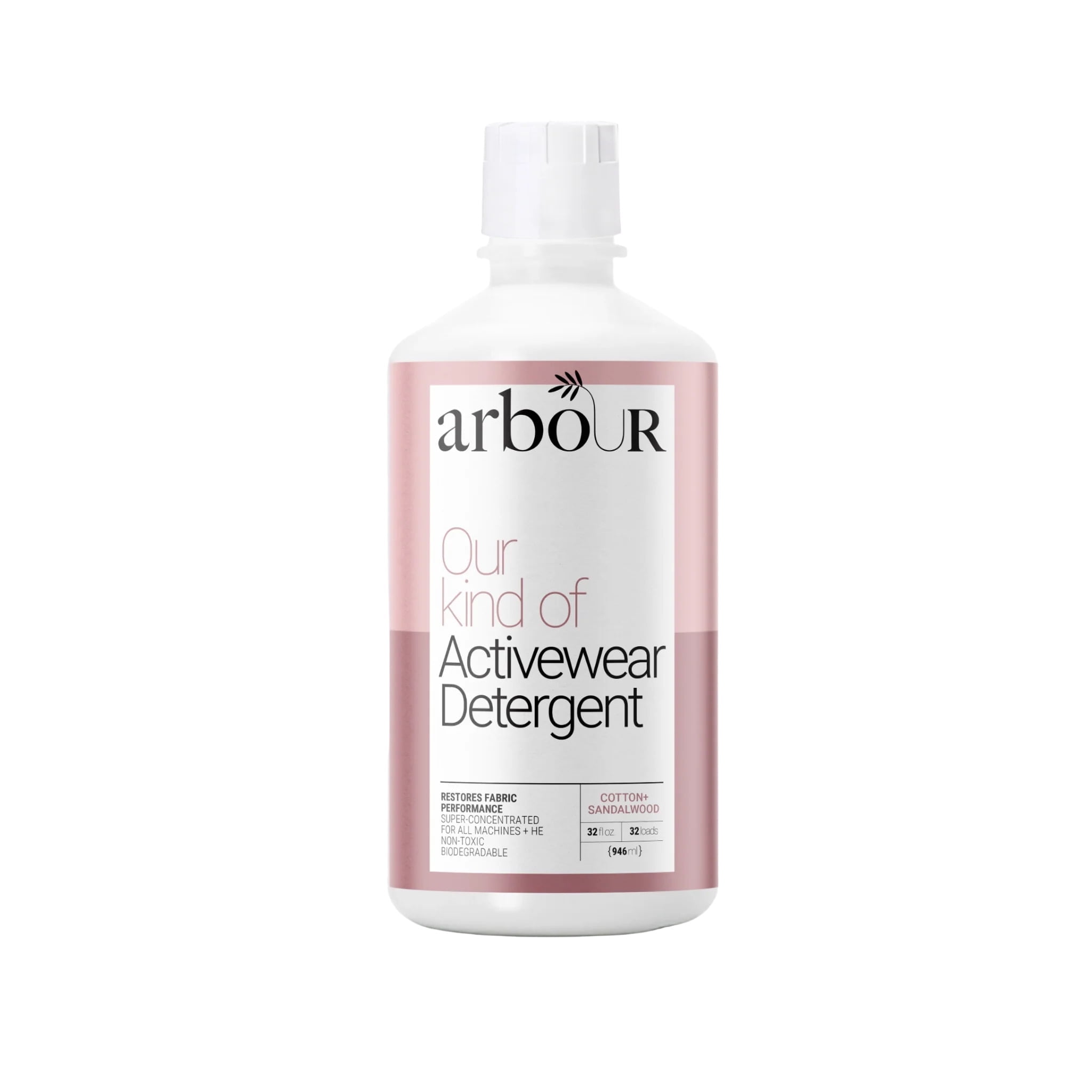 arbOUR Activewear Laundry Detergent Cotton+Sandalwood 32oz - Walmart.com