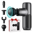 arboleaf Mini Massage Gun, Full-Metal Deep Tissue with 4 Heads – FSA ...