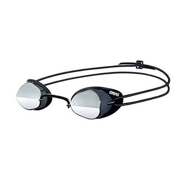 arena Swedix Swedish Swim Goggles for Men and Women, Smoke-Silver-Black ...