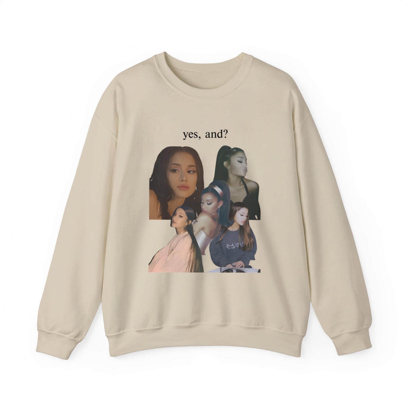 ariana t shirt ariana grande graphic tee ariana grande tee yes and ...