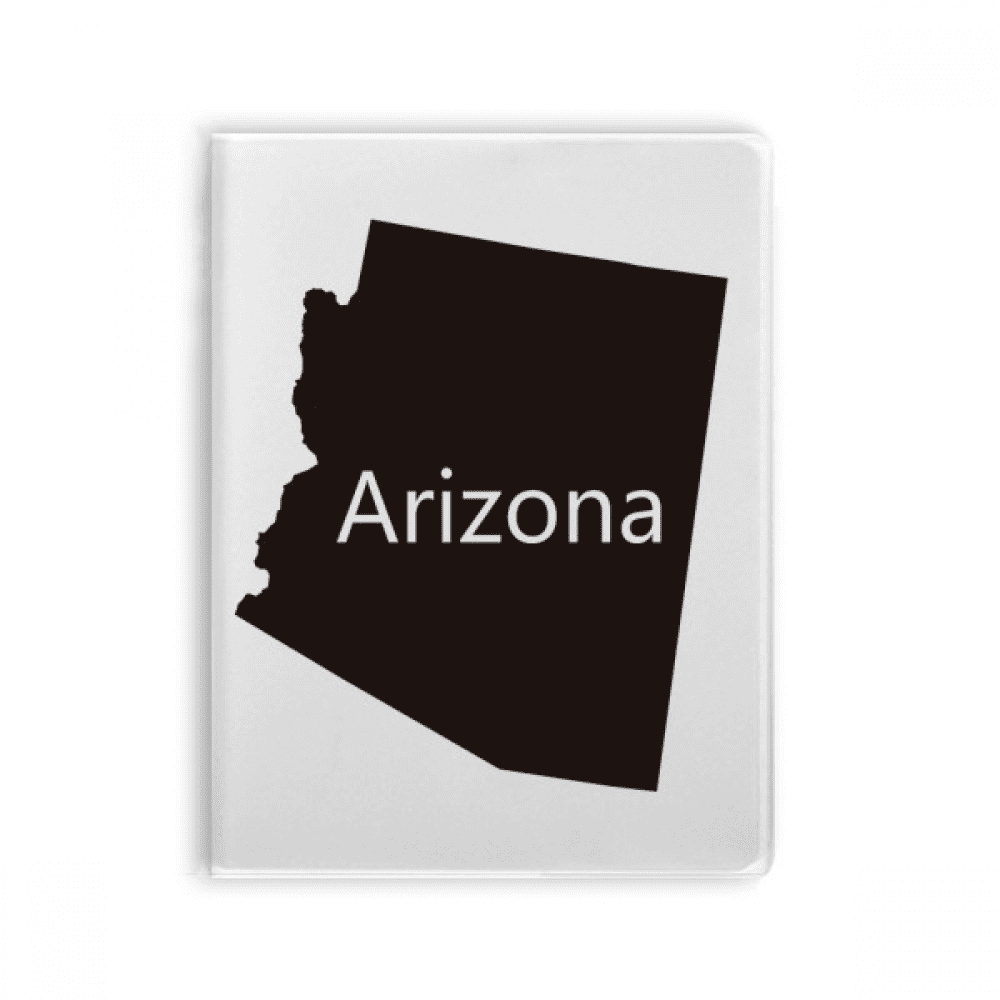 arizona the united states of amemap notebook gum cover diary soft cover ...