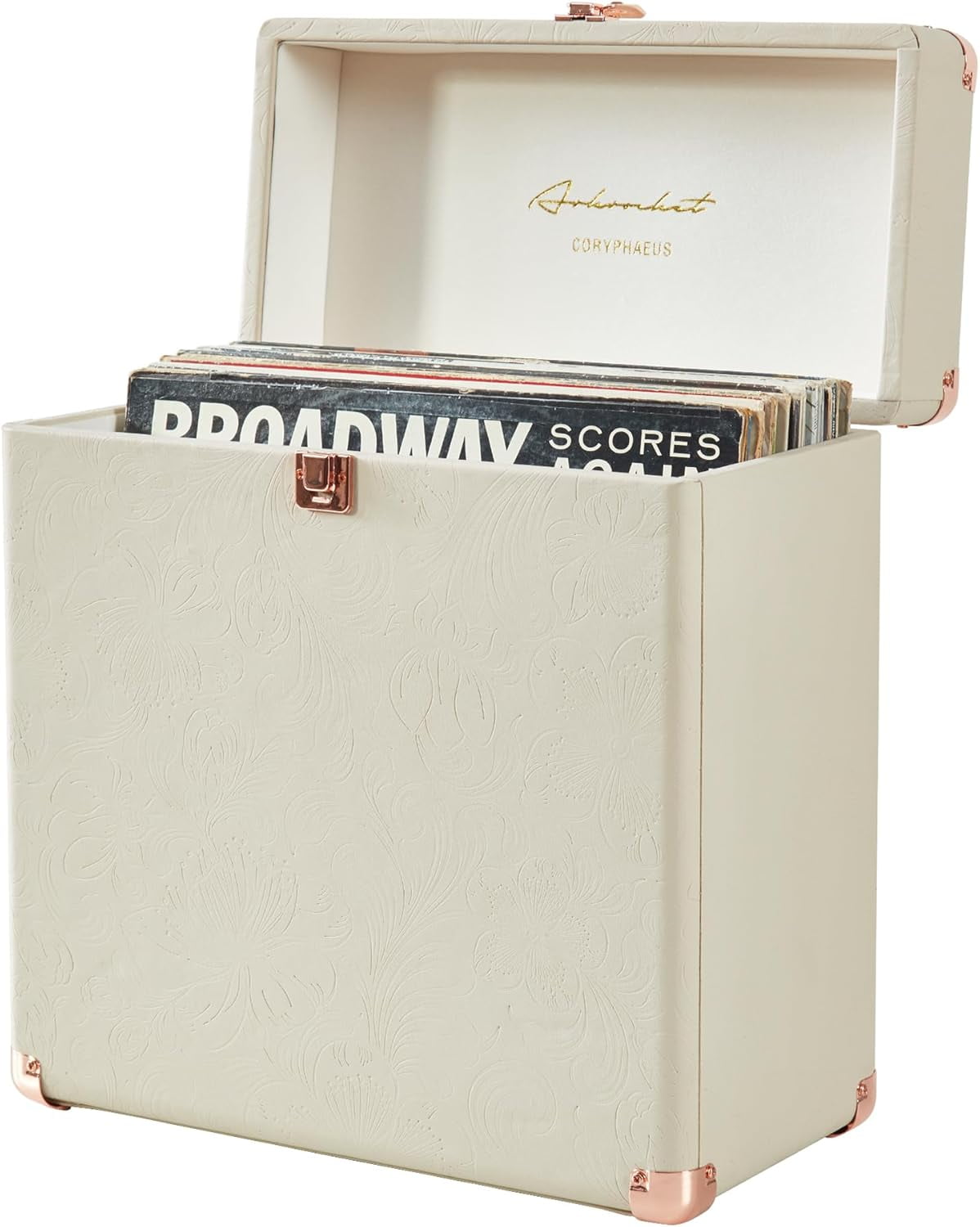 arkrocket Artemis Vinyl Record Storage and Carrying Case, Fits all ...