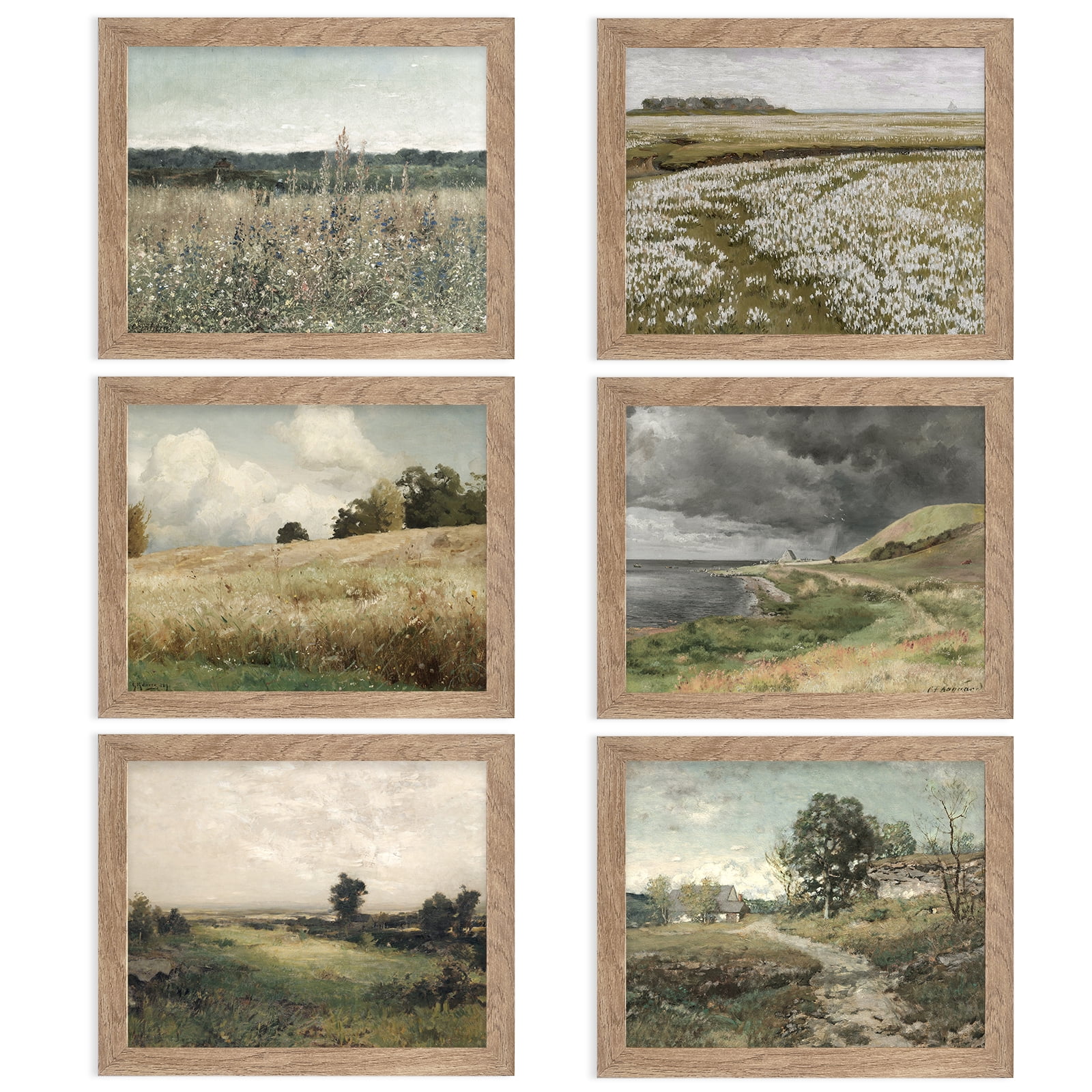 armhouse Wall Art Decor Classical Landscape Oil Painting Canvas Prints ...