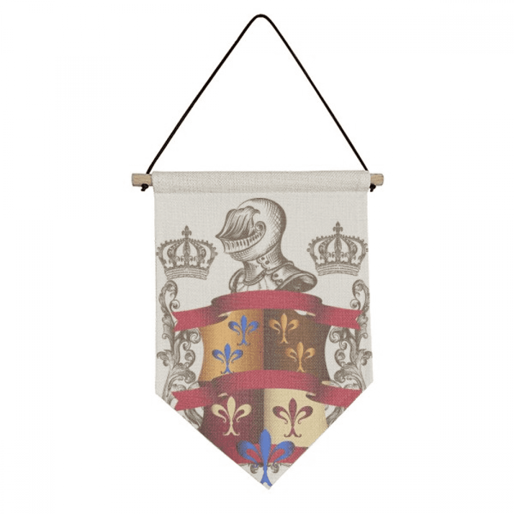 armor emblem medieval knights of eu Canvas Flag Hanging Wall Art Decor ...