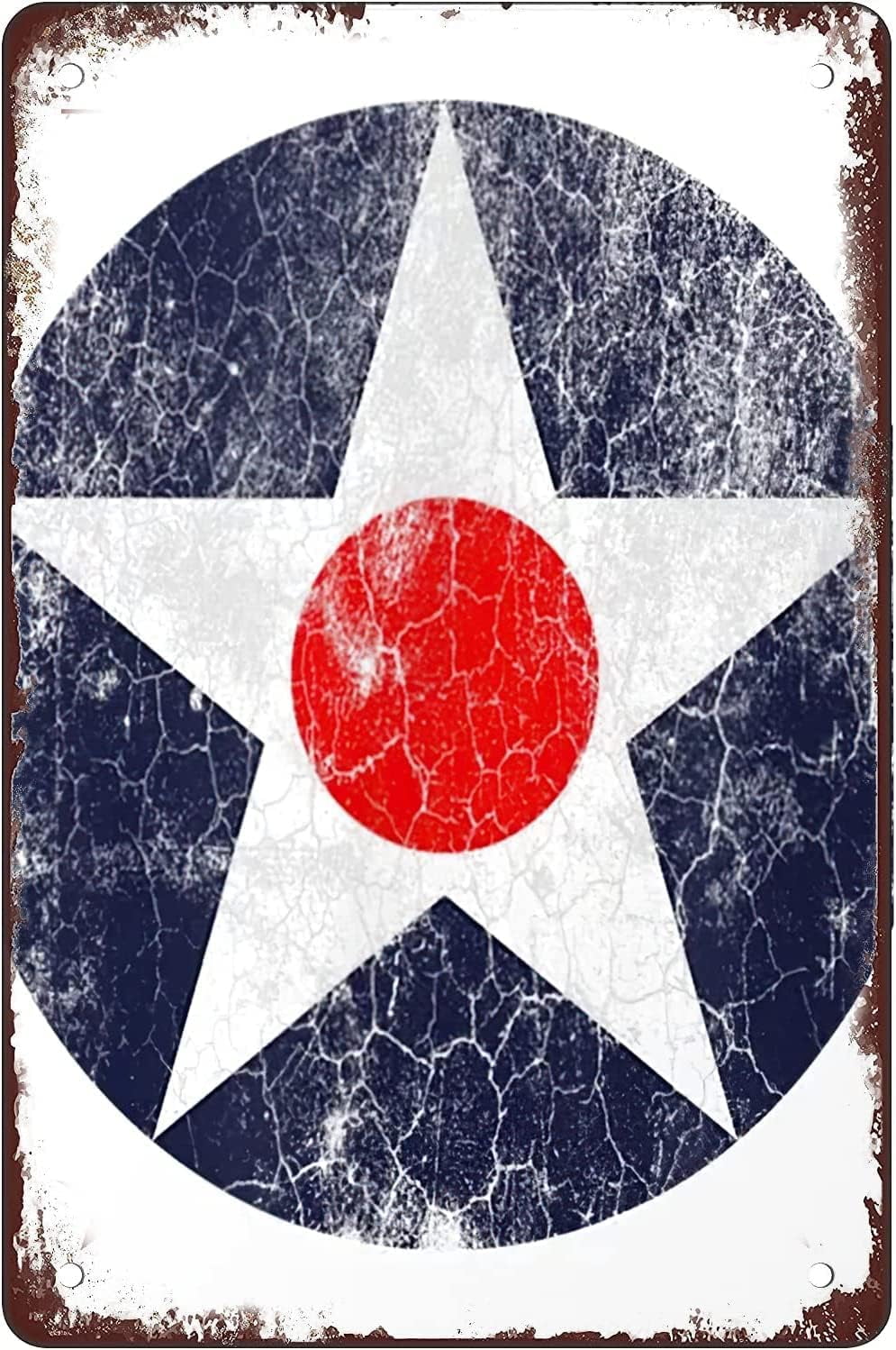 army air corps roundel us air force insignia Metal Tin Sign 8x12 Inch ...