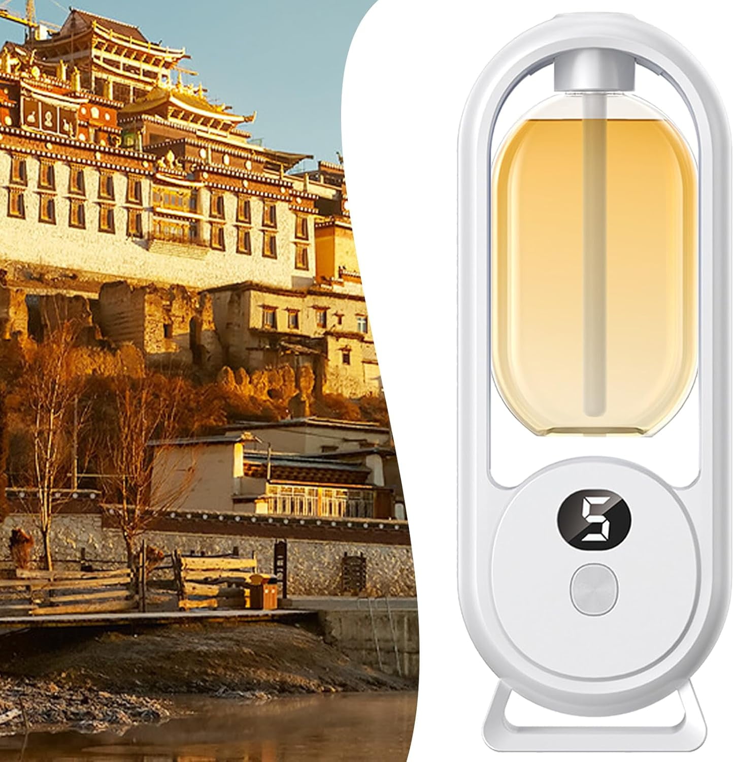 aromaglow 360 Smart Fragrance Diffuser Long-Lasting Freshness, 360 ...