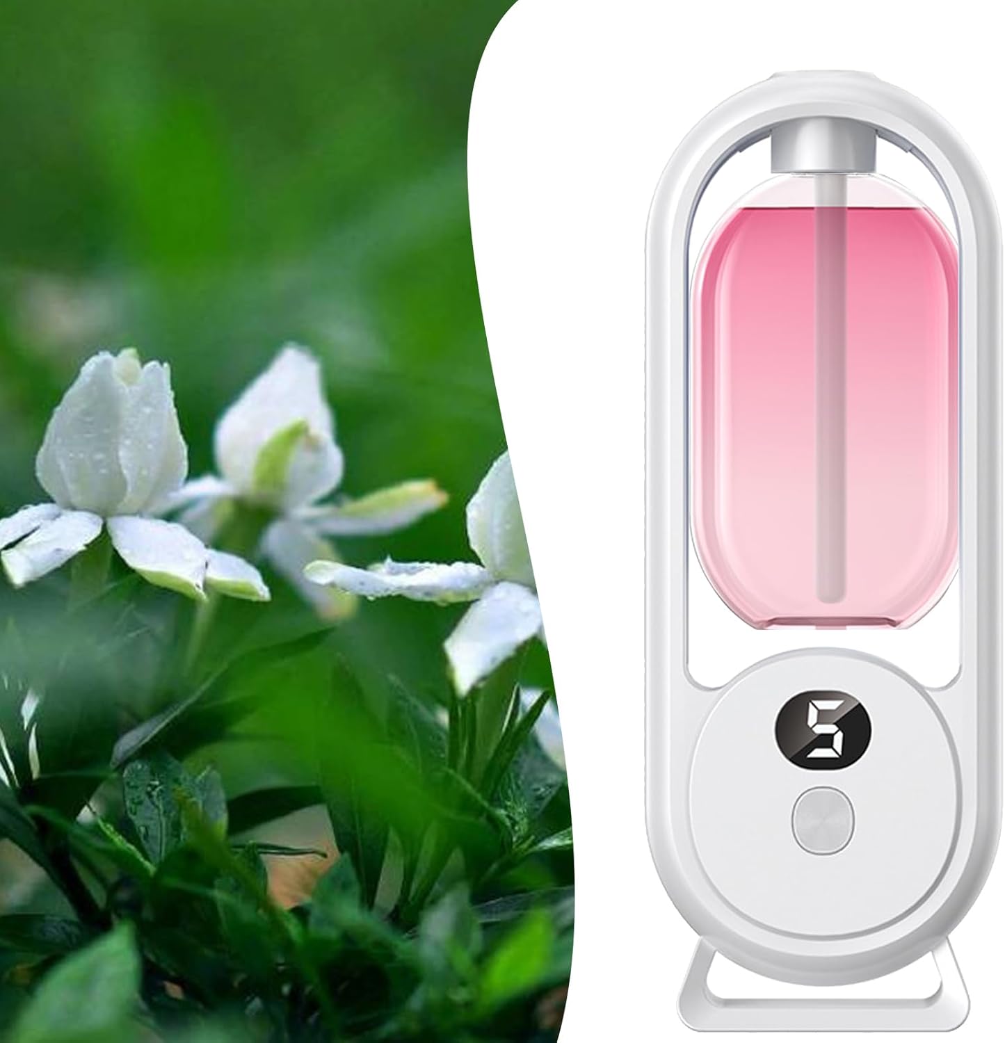aromaglow 360 Smart Fragrance Diffuser Long-Lasting Freshness (Gardenia ...