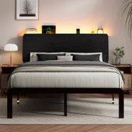 Double Twin Size House Bed,Wooden Triangular Bed with Built In Table,2 ...