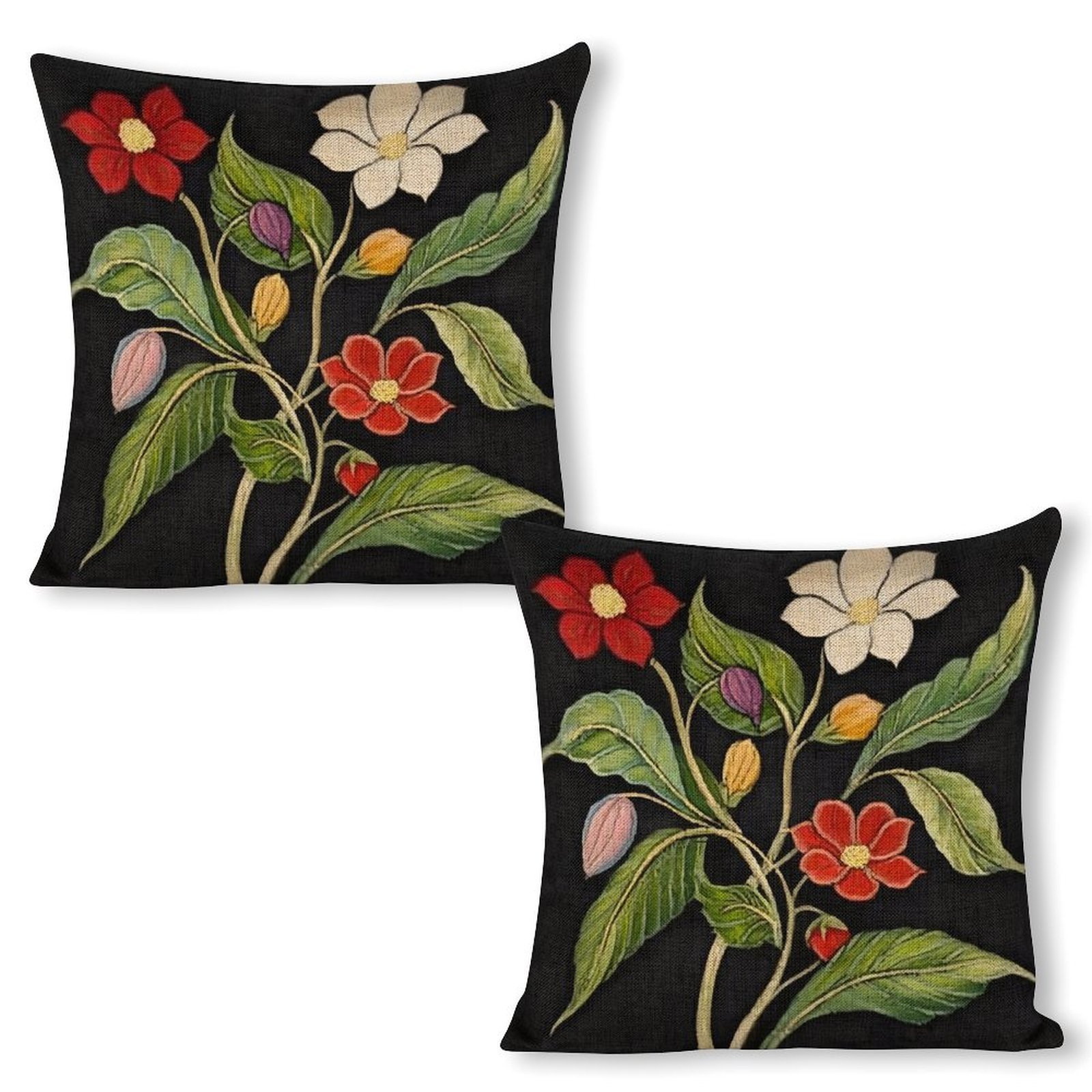 art nouveau linen throw pillowcase decoration pillowcase gifting ...