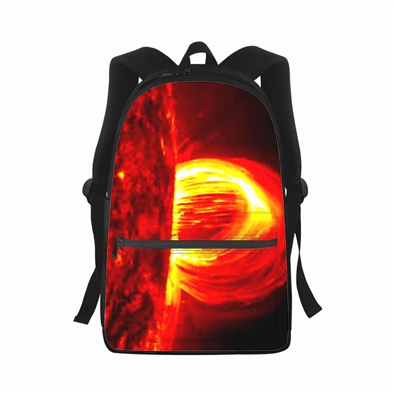 art sun Men Women Backpack 3D Print Fashion Student Bag Laptop Backpack ...