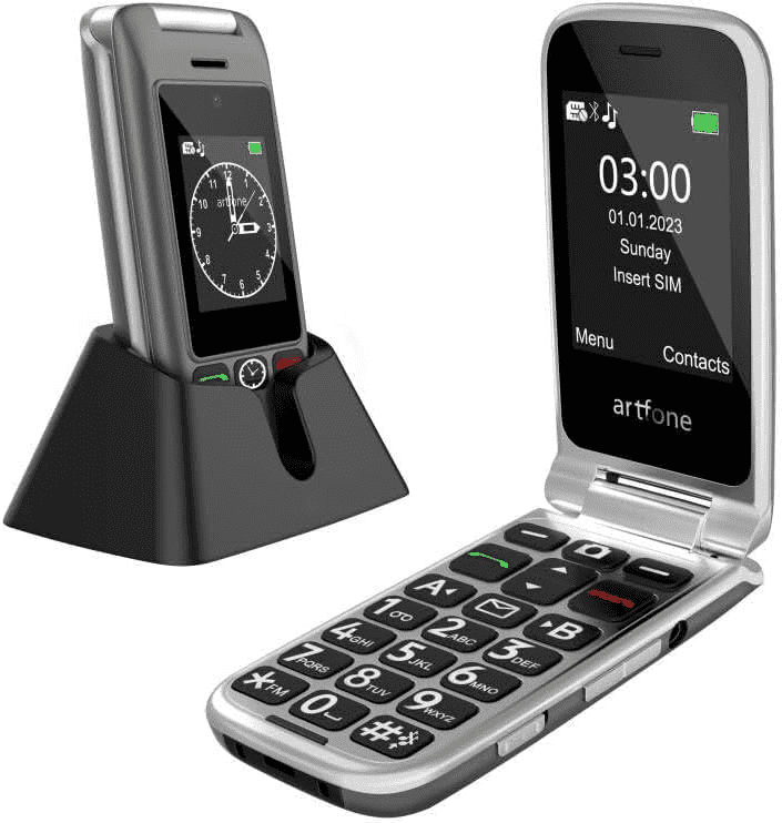 artfone G6 - 4G LTE Flip Phone Unlocked, Cell Phone for Seniors, Dual ...